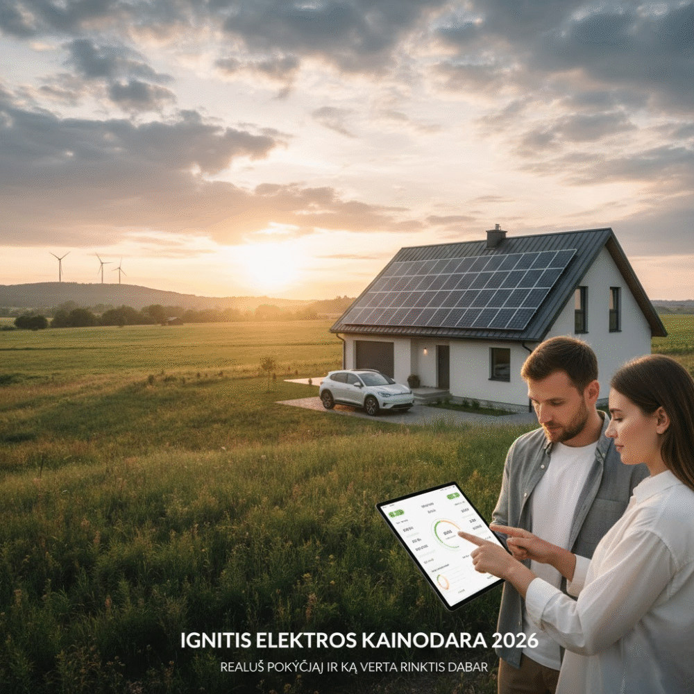 Ignitis elektros kainodara 2026-aisiais: realūs pokyčiai ir ką verta ...